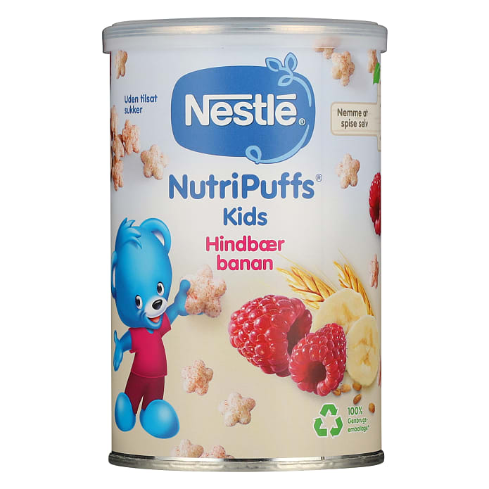 Ris- og hvedesnack med banan og hindbær øko | Køb på føtex.dk