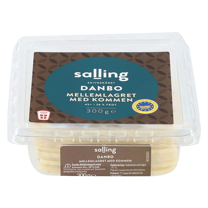 Mellemlagret danbo med kommen 45+ / 25% fedt | Køb på føtex.dk