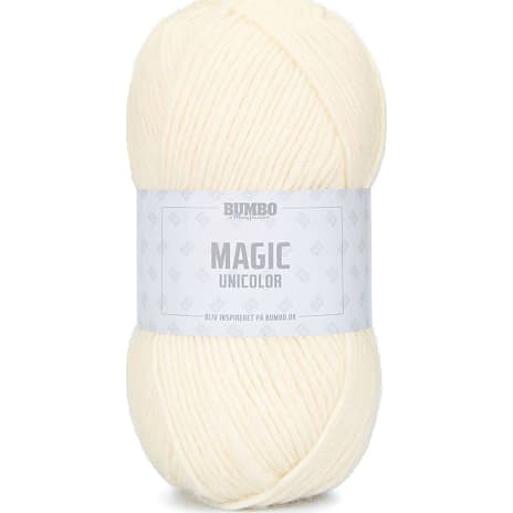 Bumbo Magic Uldgarn - Creme 001 | Køb på Bilka.dk!