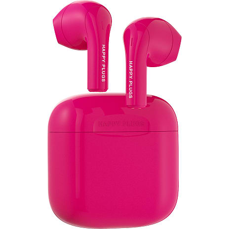 Happy Plugs Joy trådløse in-ear høretelefoner - pink | Køb på føtex.dk!