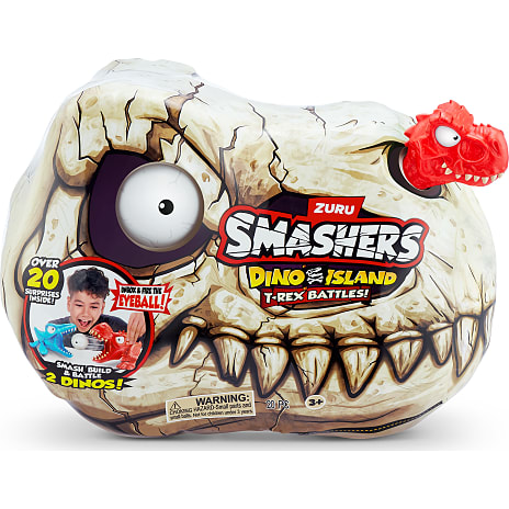 Smashers T-Rex Battles Mini dinosaur | Køb online på br.dk!