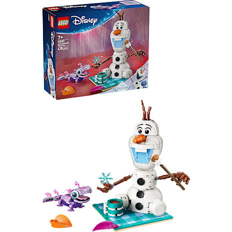 LEGO Disney Frost Olaf og Brunis sjove picnic 43287 | Køb online på br.dk!