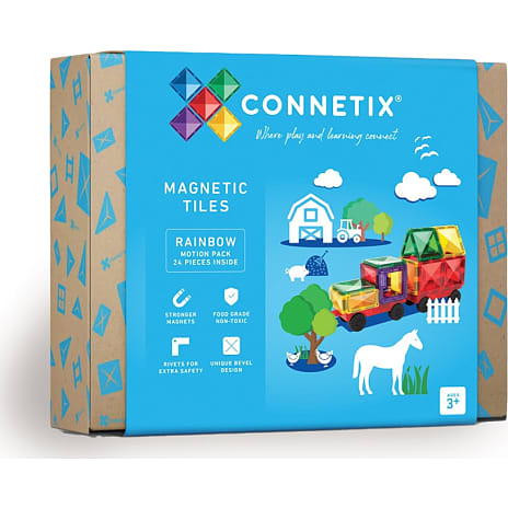 Connetix Motion Pack magnetsæt 24 dele | Køb online på br.dk!