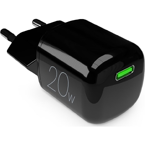 PURO oplader 20W - sort | Køb på Bilka.dk!