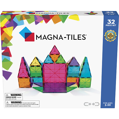 Magna-Tiles byggebrikker 32-pak | Køb online på br.dk!