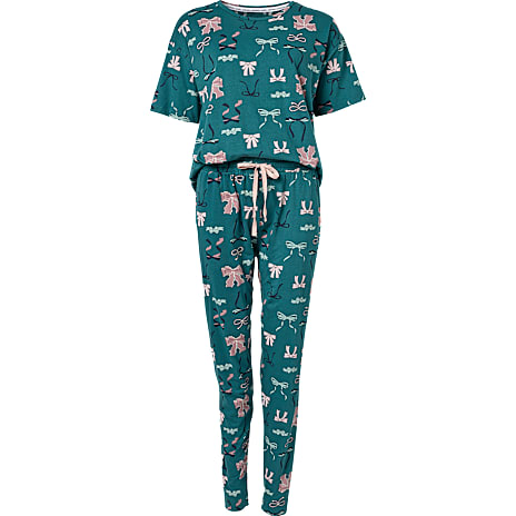 VRS dame pyjamas str. S - grøn | Køb på Bilka.dk!