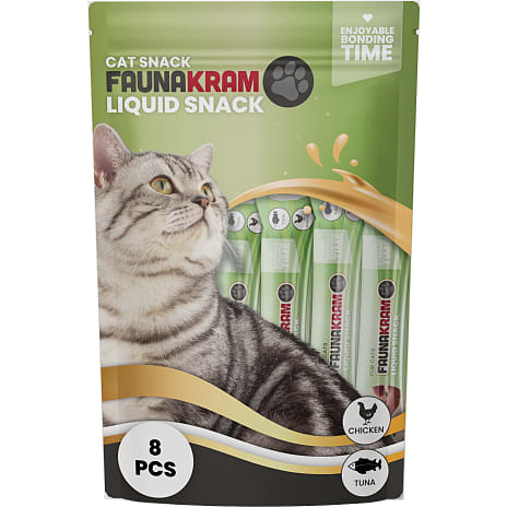 Flydende snack m. tun og kylling | Køb på føtex.dk!