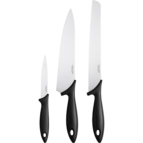 Fiskars Essential knivsæt (3 dele) | Køb på Bilka.dk!