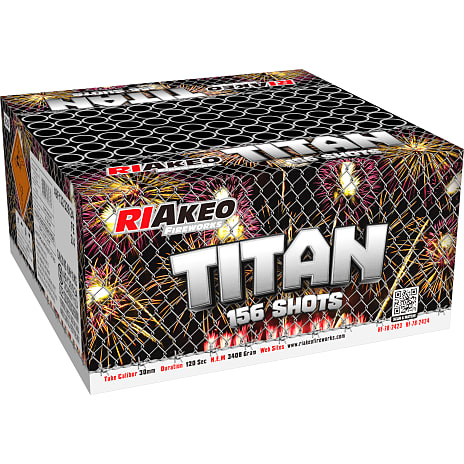 Riakeo Titan batteri 156 skud - krudtnr. 920 | Køb på Bilka.dk!