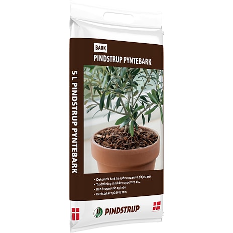 Pindstrup pyntebark 5 liter | Køb på Bilka.dk!