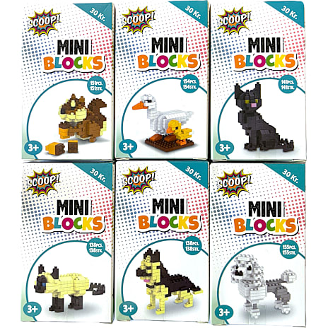 Scoop Mini Blocks samlesæt - flere varianter - assorteret | Køb online ...