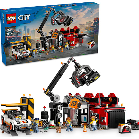 LEGO City Skrotplads med biler 60472 | Køb på Bilka.dk!