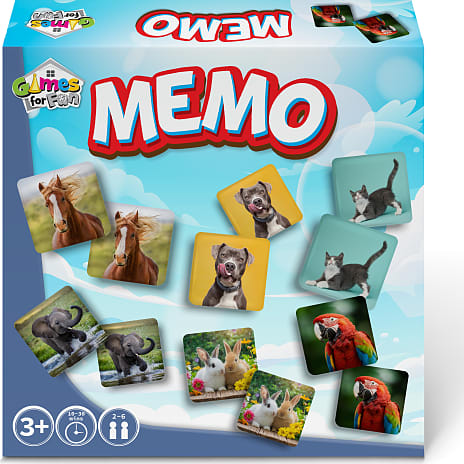 Games for fun Memo | Køb online på br.dk!