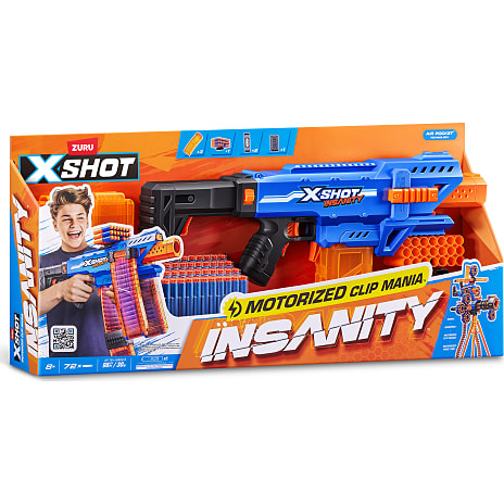 X-shot Insanity motoriseret blaster | Køb online på br.dk!