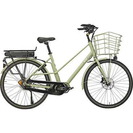 SCO Premium E-Civil elcykel 5 gear 28" 11,6AH 418WH 2024 - olivengrøn ...