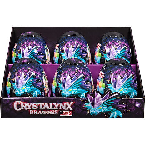 CrystaLynx Dragon krystalæg - flere varianter - assorteret | Køb online ...