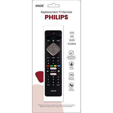 SINOX TV-remote for Philips | Køb på Bilka.dk!