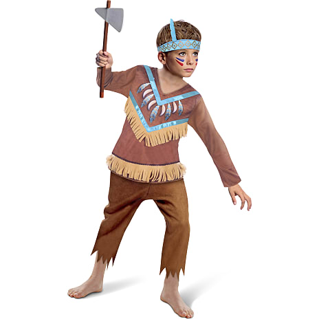 Native American kostume - str. 116 cm | Køb online på br.dk!