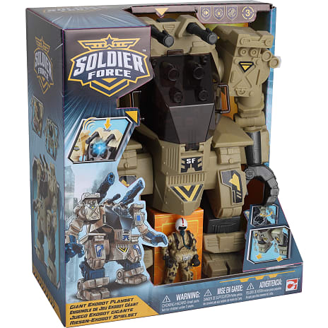 Soldier Force Kæmpe eksobot legesæt | Køb på føtex.dk!