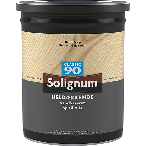 Solignum Classic 90 dækkende træbeskyttelse 5 liter - antracit | Køb på ...