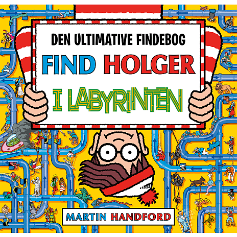 Find Holger i labyrinten - Martin Handford | Køb online på br.dk!