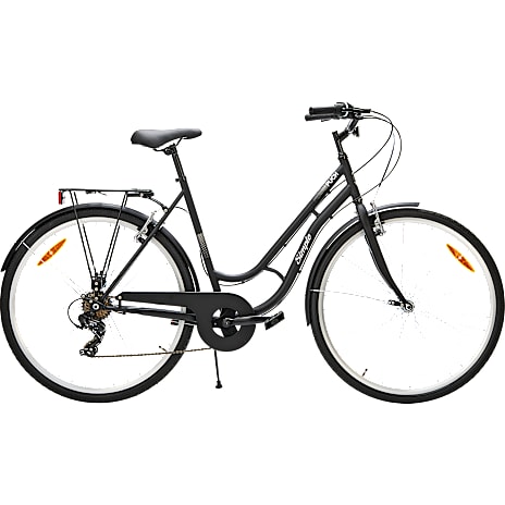 PUCH Simple dame cykel 7 gear 28" - sort | Køb på Bilka.dk!