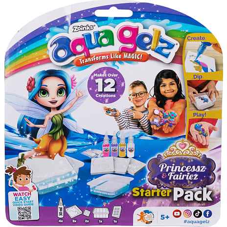 Aqua Gelz lav-selv 3D-figurer - prinsessefeer | Køb online på br.dk!
