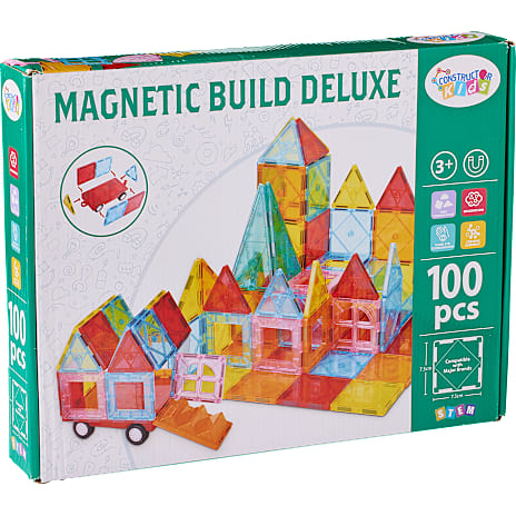 Constructor kids magnetetisk byggesæt 100 dele | Køb online på br.dk!