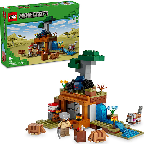 LEGO Minecraft Bæltedyrs-mineekspeditionen 21269 | Køb på føtex.dk!
