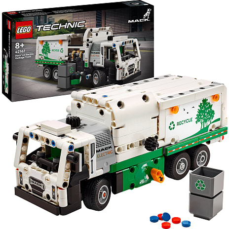 LEGO Technic Mack LR Electric-skraldevogn 42167 | Køb online på br.dk!