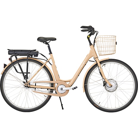 SCO Premium E-Modern dame elcykel 7 gear 28" 11,6AH/418 Wh 2024 - sand ...