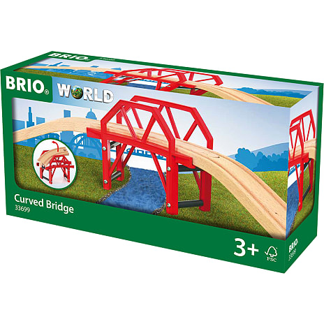 BRIO 33699 Bro med opfartsskinner | Køb online på br.dk!