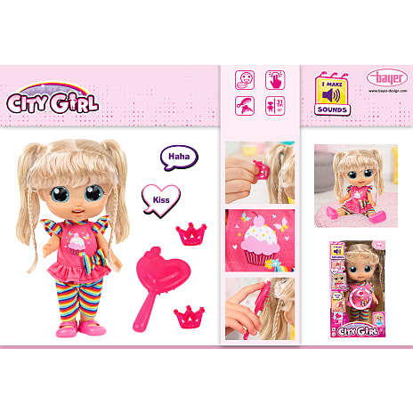 City Girl 31 cm regnbuetøj | Køb på føtex.dk!