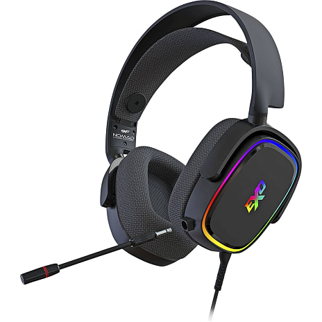 EXO Nomad ultralight RGB Headset - sort | Køb på føtex.dk!