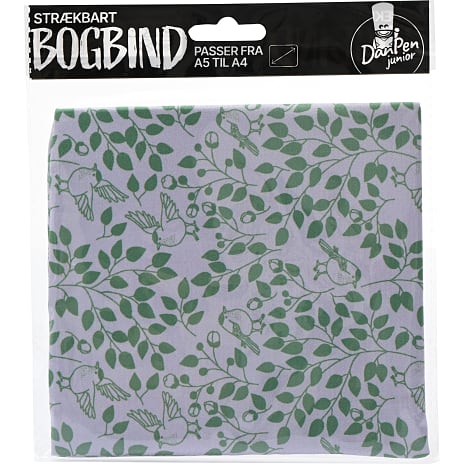 Nimo bogbind - grønne blade | Køb online på br.dk!