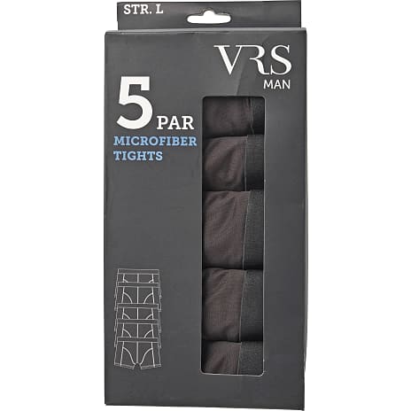 VRS herre 5-pak tights str. M - sort | Køb på Bilka.dk!