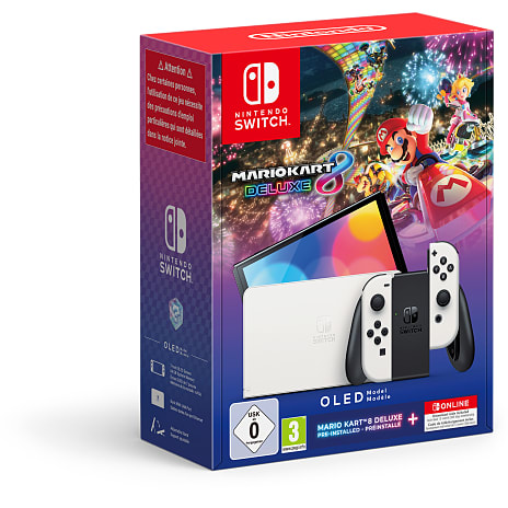 Nintendo Switch OLED konsol inkl. Mario Kart 8 Deluxe | Køb på føtex.dk!