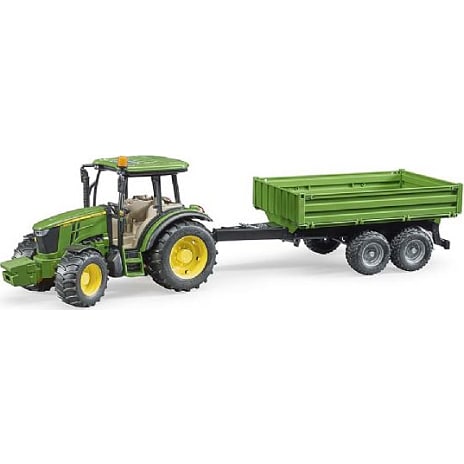 John Deere 5115M med trailer | Køb på Bilka.dk!