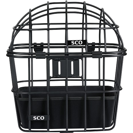 SCO cykelhundekurv - sort | Køb online på br.dk!