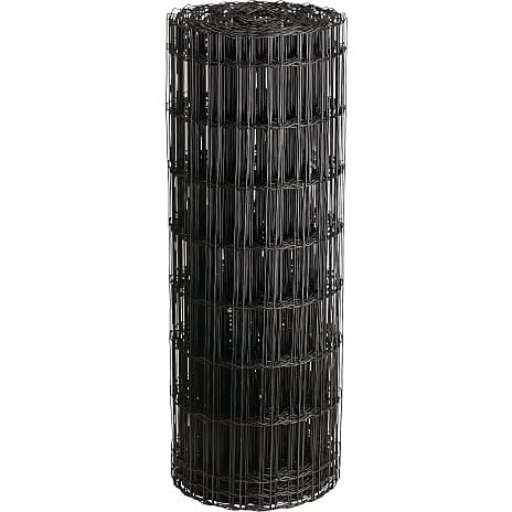 HORTUS havehegn PVC fri, 5 x 10 cm, 60 cm x 25 m - sort | Køb på Bilka.dk!