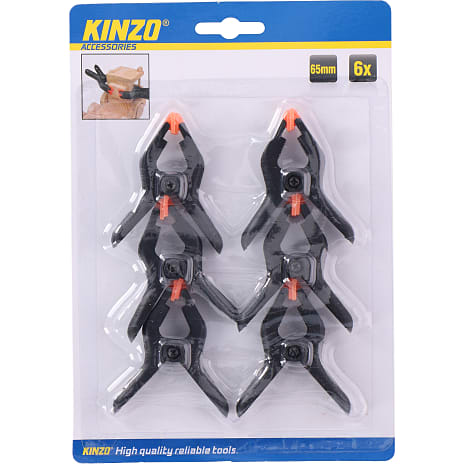 Kinzo limklemmer 6 stk | Køb på Bilka.dk!