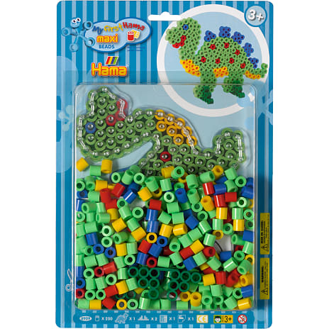 Hama maxi perler 250 stk. - dinosaur | Køb på føtex.dk!