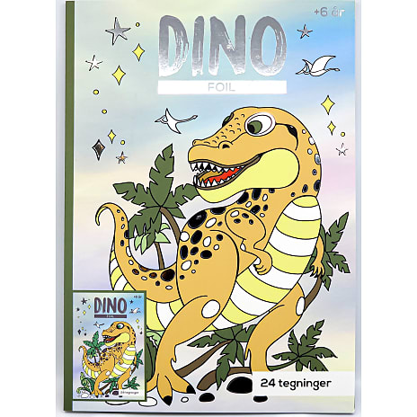 Malebog - Dino | Køb online på br.dk!
