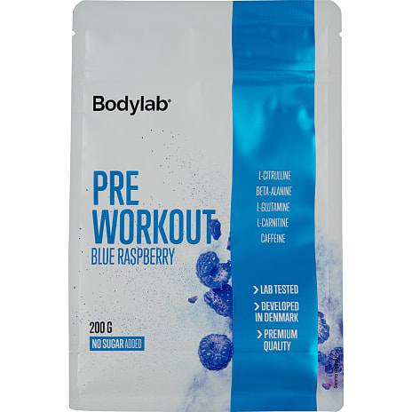 Pre Workout-pulver Blue Raspberry | Køb på Bilka.dk!