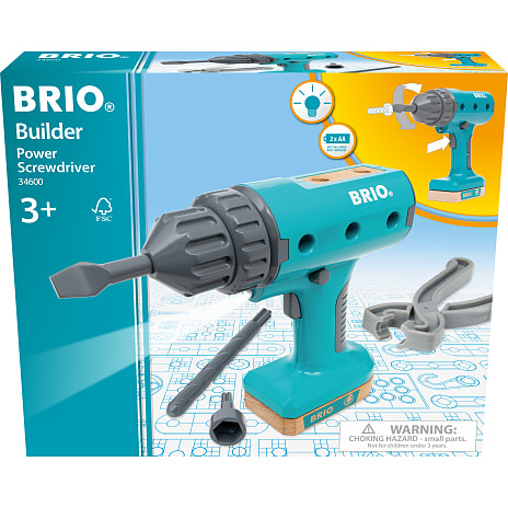 BRIO Builder Power skruemaskine 34600 | Køb på føtex.dk!