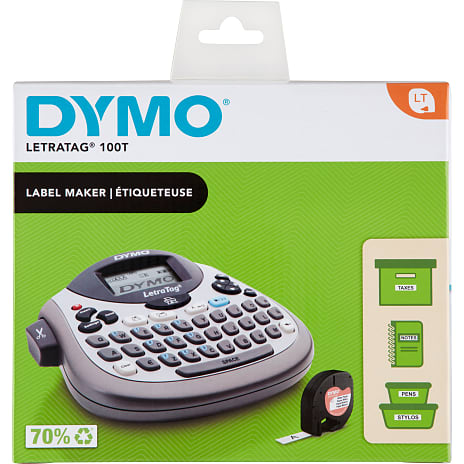 DYMO® LetraTag® 100T Qwerty Label maker | Køb på Bilka.dk!