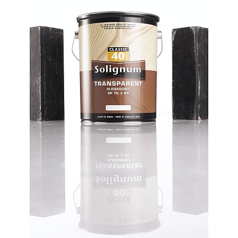 Solignum Classic 40 transparent træbeskyttelse 5 liter - sort | Køb på ...