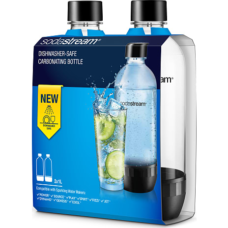 SodaStream 1 liter DWS flasker - 2-pak | Køb på Bilka.dk!