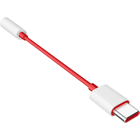 OnePlus USB-C til 3,5 mm adapter - rød | Køb på føtex.dk!