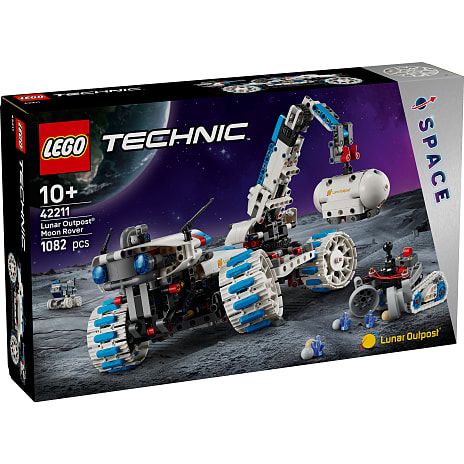 LEGO Technic Lunar Outpost månerover-rumfartøj 42211 | Køb på Bilka.dk!
